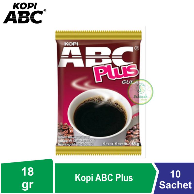 Abc Coffee Plus Sugar 10 x 18 Grams (10 Sachets) | Shopee Philippines