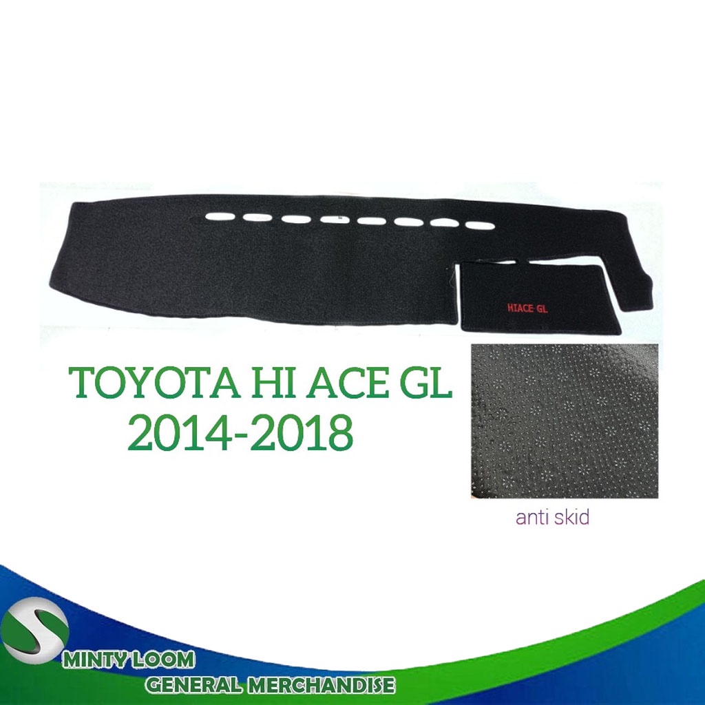 Toyota Hiace GL Dashboard Cover(2014-2018) | Shopee Philippines