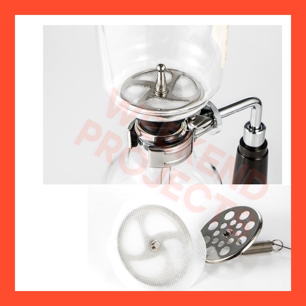 Reusable Stainless Steel Syphon Coffee Filter Siphon Coffee Filter ...