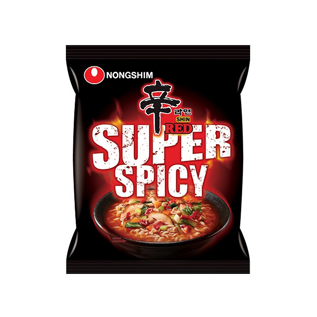 Nongshim Super Spicy Shin Ramyun Pouch 120g | Shopee Philippines