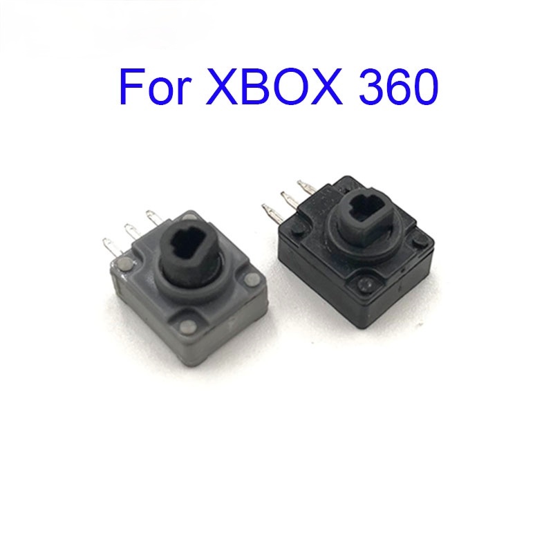 2 x Black Plastic LT RT Button Trigger Potentiometer Switches ...