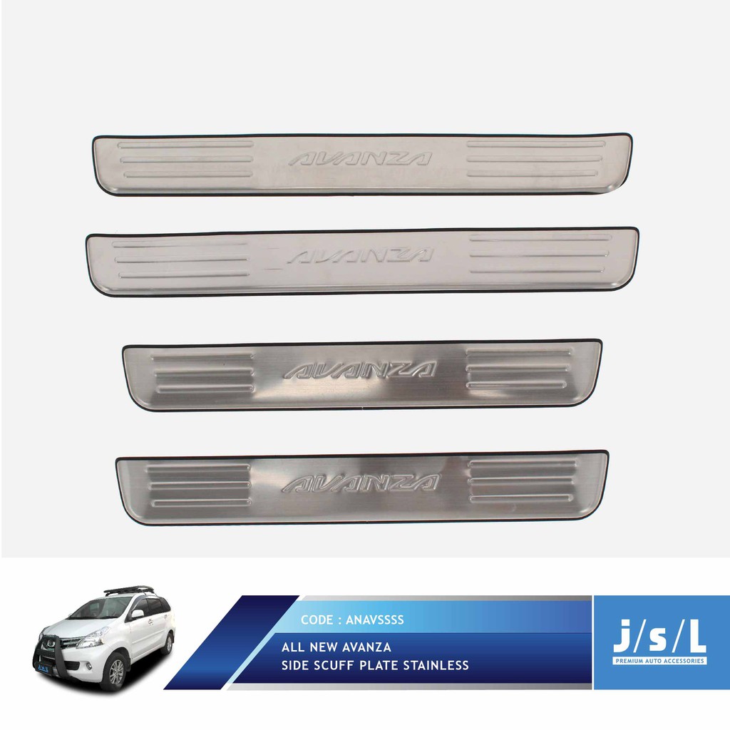 All New Avanza Stainless Steel Side Sillplate Stainless Steel Side ...