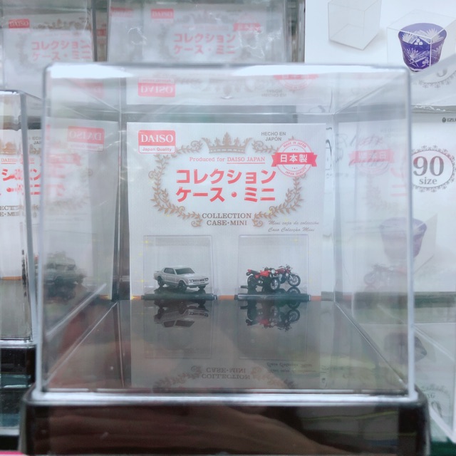Daiso Japan Mini Collection Box Stair Type Stackable Figure Display ...