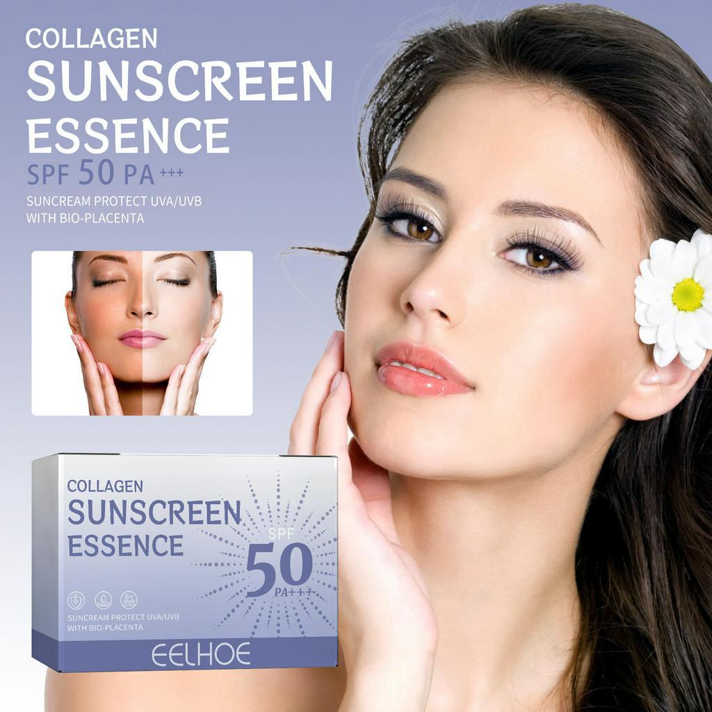 Eelhoe SPF50+++Collagen Sun Protection Essence Moisturising Skin Care ...