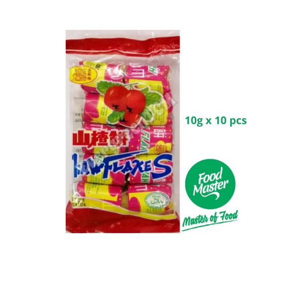 Asam duit / haw flakes @ 10g x 10 pcs ( Free Premium Packing ) | Shopee ...
