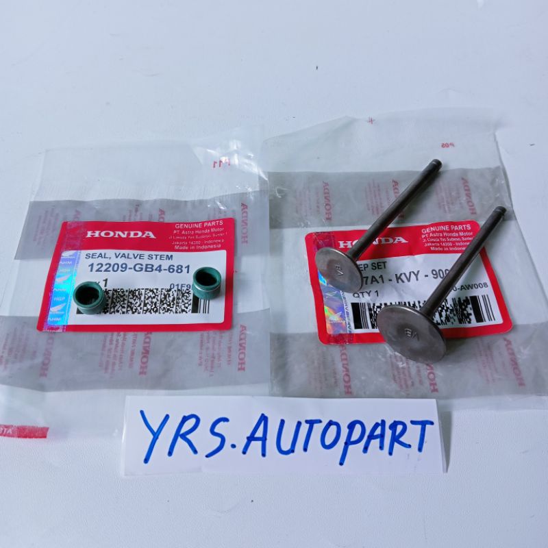 Valve set IN Ex+Sil valve Honda beat carburetor Vario carburetor Scoopy ...