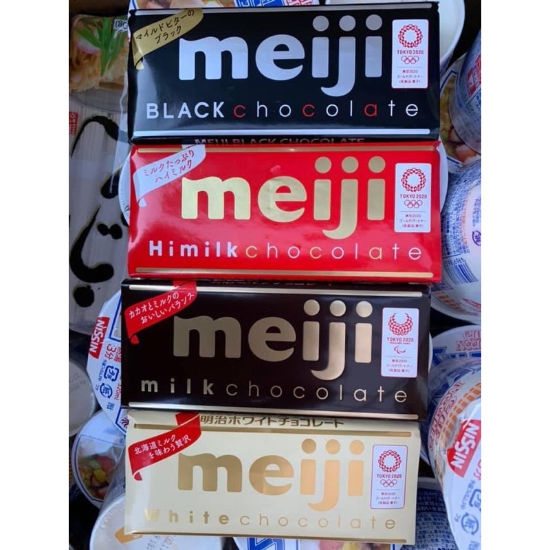 japan meiji chocolate 4 flavors 50g per bar | Shopee Philippines
