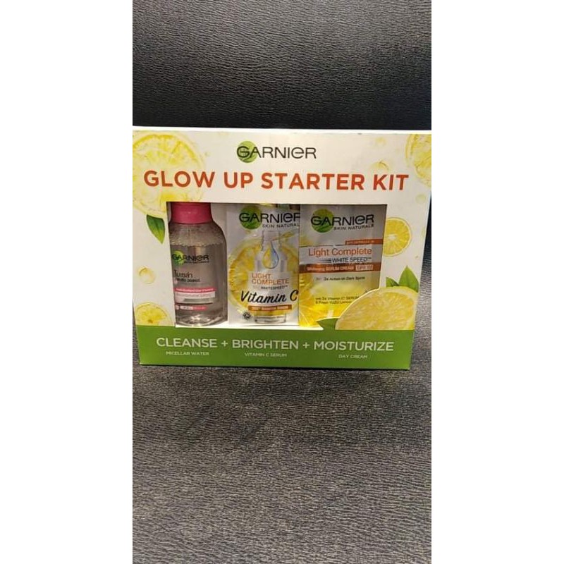 GARNIER GLOW UP STARTER KIT | Shopee Philippines