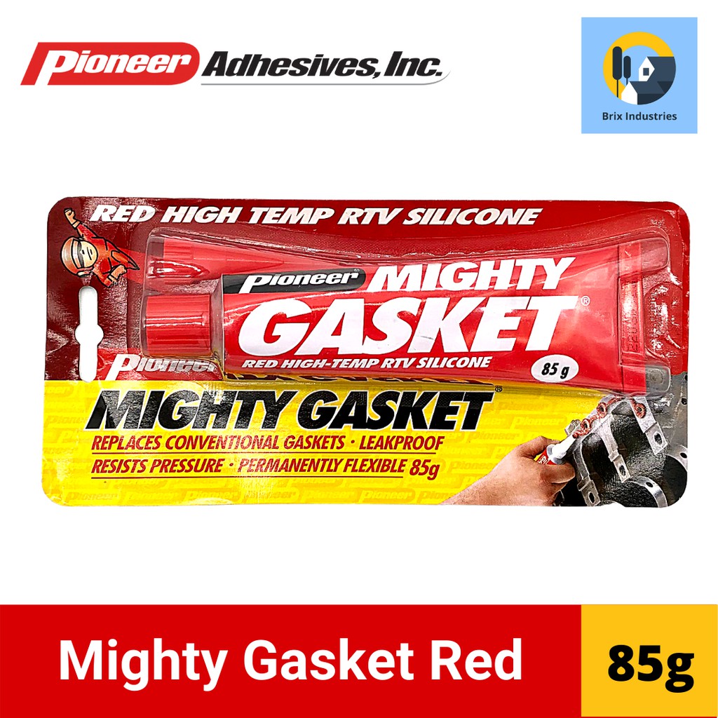 Pioneer Mighty Gasket Red High-Temp RTV Silicone 30g or 85g | Shopee ...