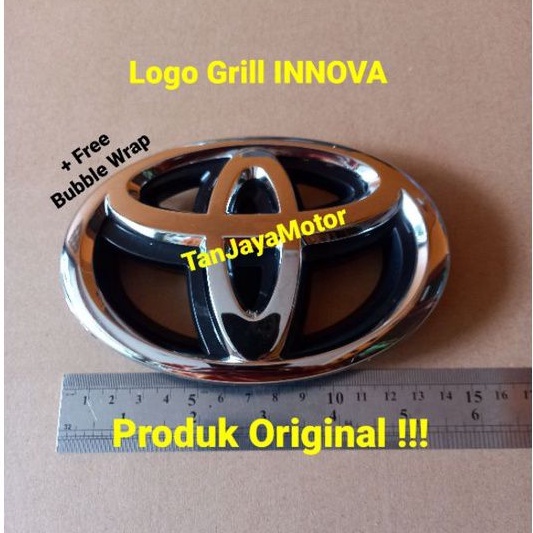 Emblem Logo plus Bracket Grill Toyota Grand INNOVA 2012-2015 ORIGINAL ...