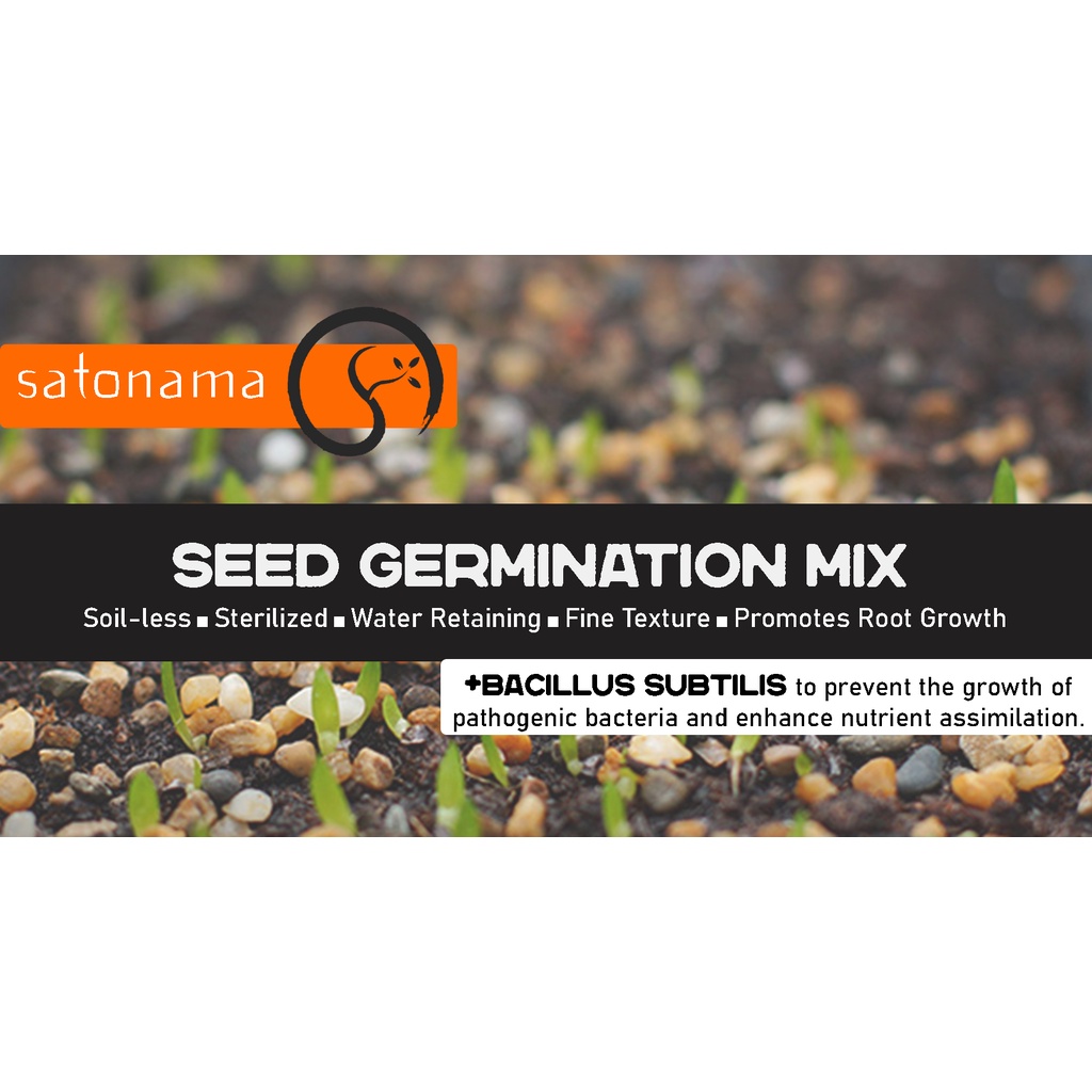 1 Liter Soilless Seedling Germination Mix by Satonama | Shopee Philippines