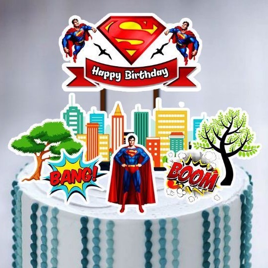 A set of topper cake decoration topper tumpeng rice cake birthday ...
