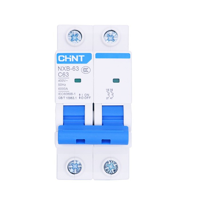 CHINT Aptomat 2P - 2P Safety Circuit Breaker - MCB 2P Chict | Shopee ...