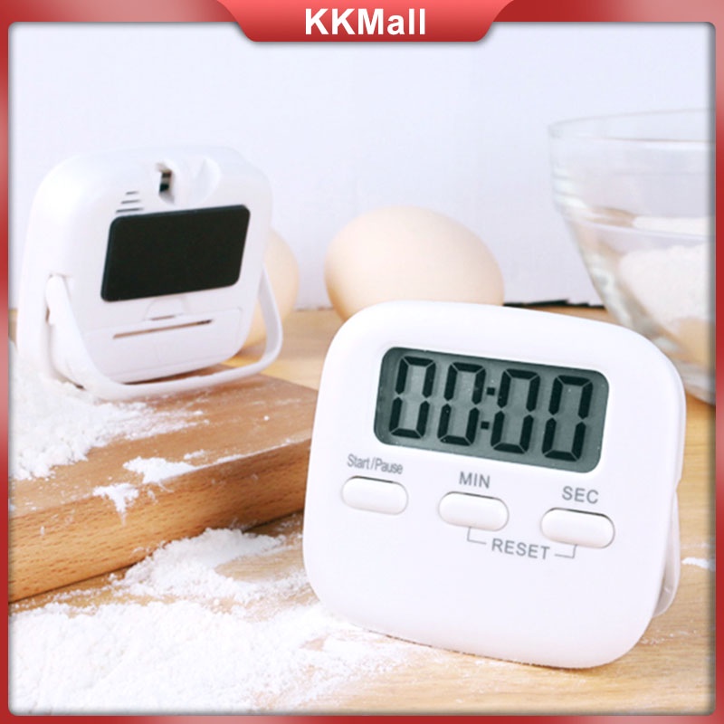 Kitchen Digital Timer Magnetic Manual Countdown Alarm Clock Cooking ...