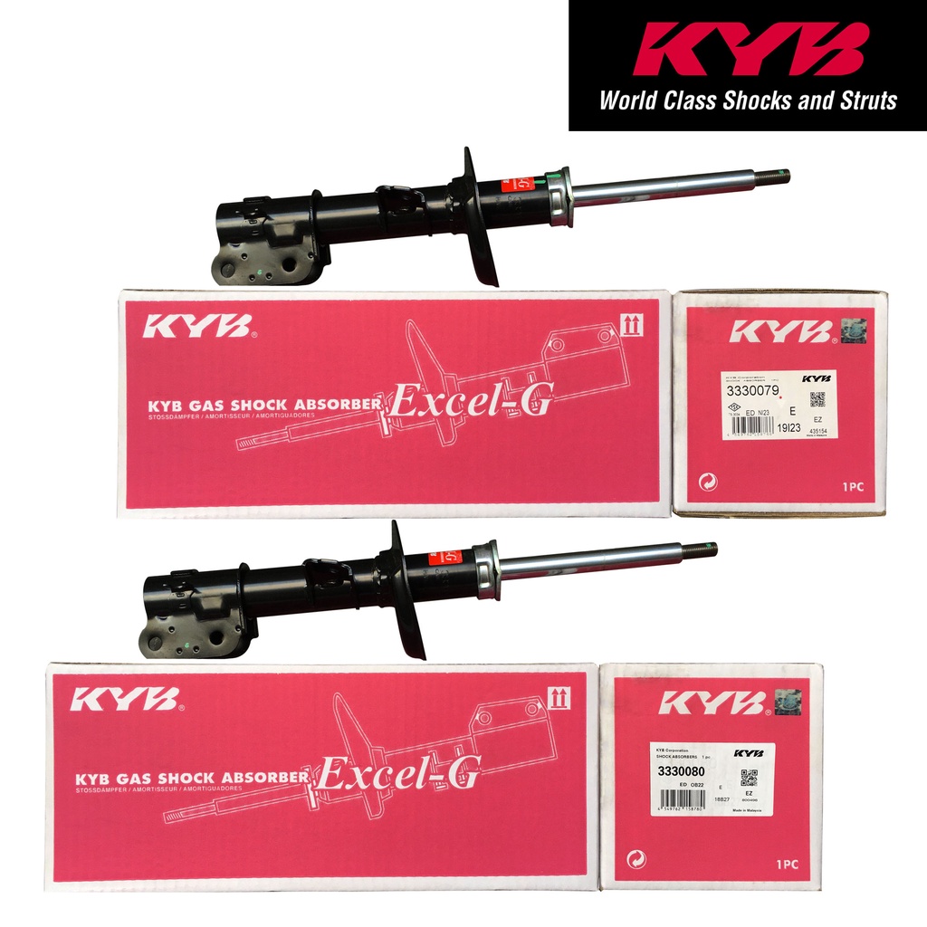 KYB 3330079/3330080 for Chevrolet Spark 1.0, 1.2 2012 - 2017 Set of 2 ...