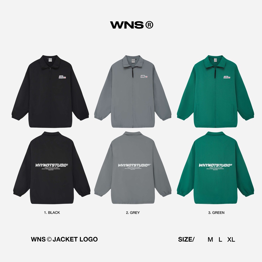 Wns Logo Jacket - Genuine basic windJacket | Shopee Philippines