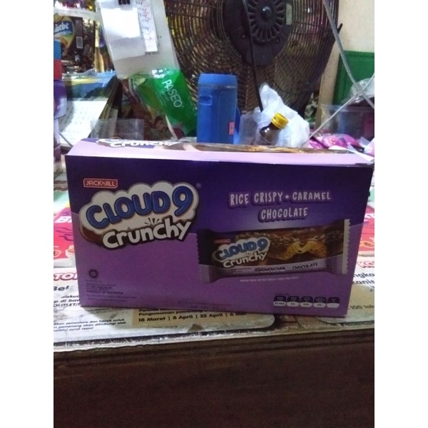 Cloud 9 Crunchy chocolate 15,4 gr (contains 24 pcs) | Shopee Philippines