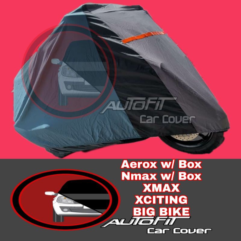 Motor Cover Nmax Aerox Xmax Xciting Bigbike Water Repellant | Shopee ...