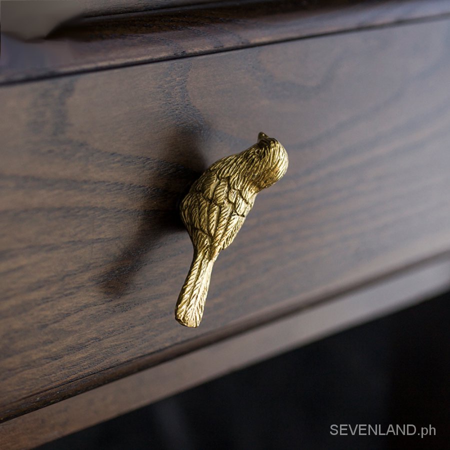 Vintage Copper Bird Handle Drawer/Cabinet/Door Pure Brass Handle ...