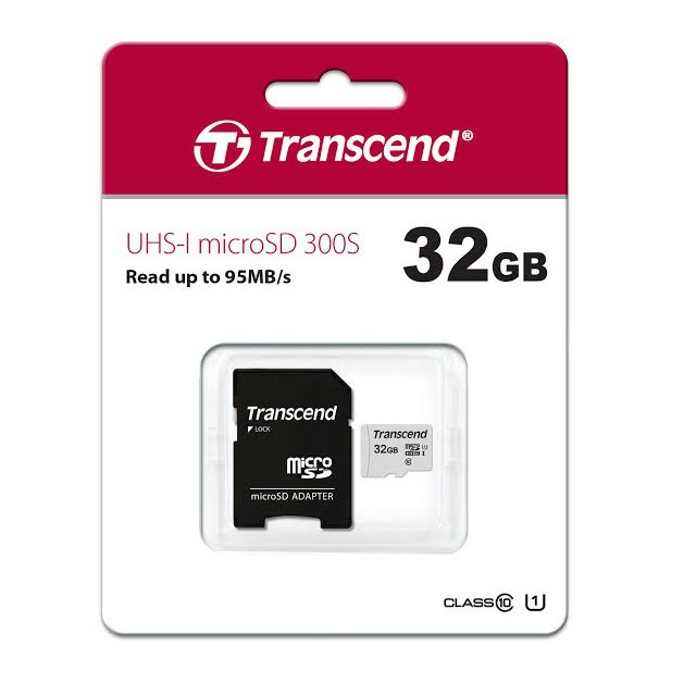 Transcend TS32GUSD300S-A 32GB Micro SD w/ Adapter | Shopee Philippines