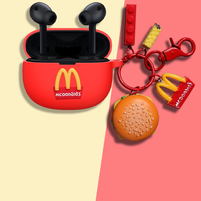 Anker Soundcore Life P2i Case Cartoon Burger Keychain Pendant Kaws ...