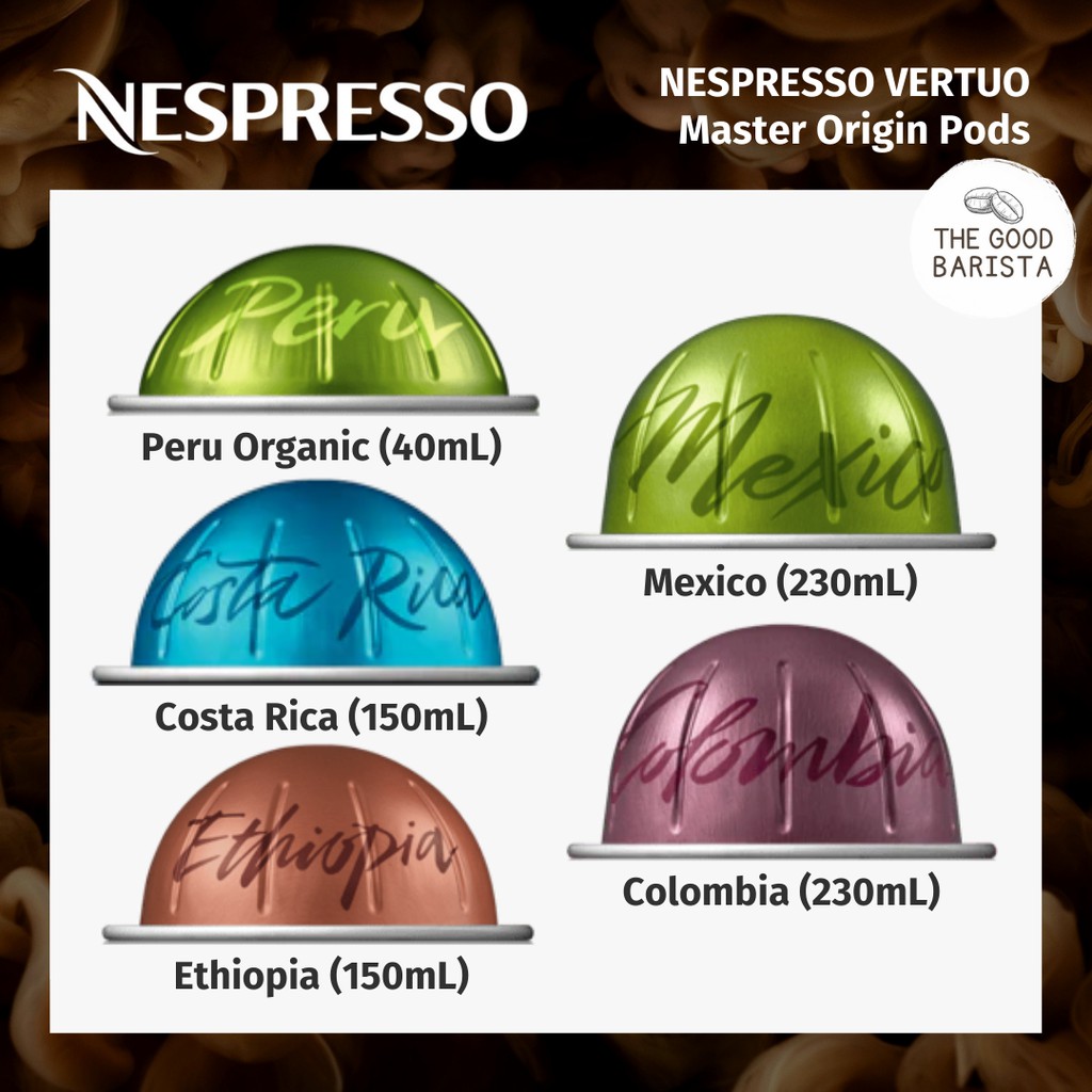 Nespresso Vertuo Master Origins Pods | Shopee Philippines
