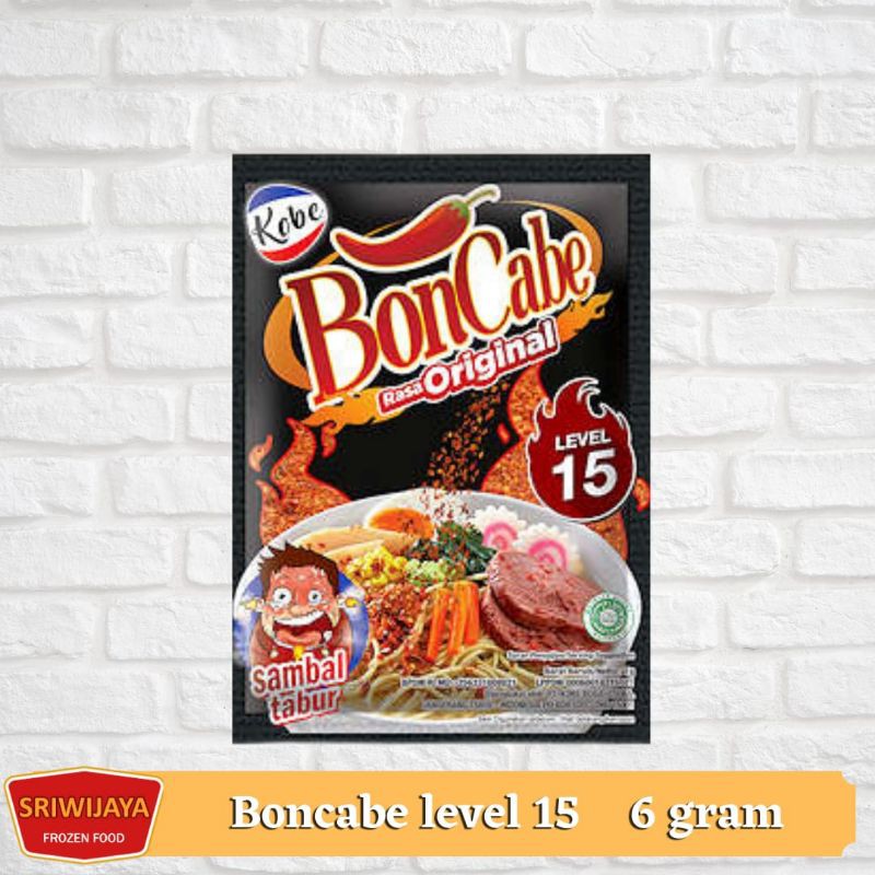 Boncabe original flavor level 15 6 grams | Shopee Philippines