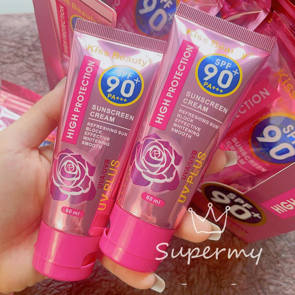 Fun live NEW sunscreen cream UV plus high protection skintone cream SPF 90 PA+++ | Shopee ...