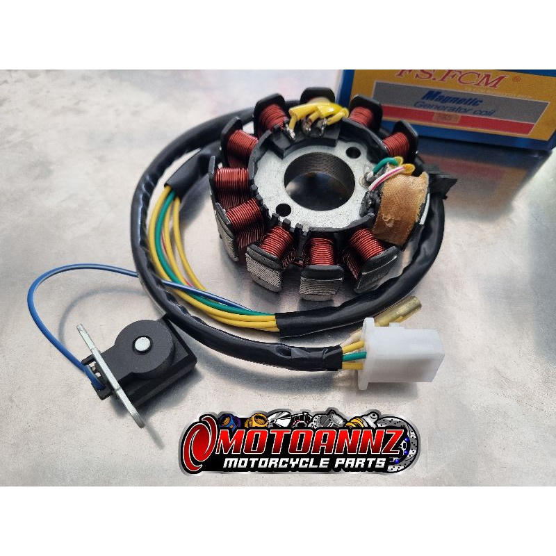 STATOR COIL MOTORSTAR EASYRIDE 150N/RS/R2/CL | HAWK-150 | Shopee ...