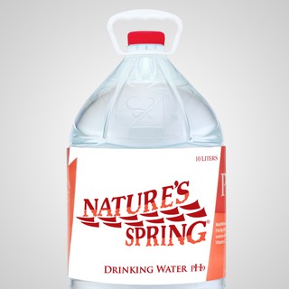 Nature's Spring pH9 Water 10 Liters | Shopee Philippines