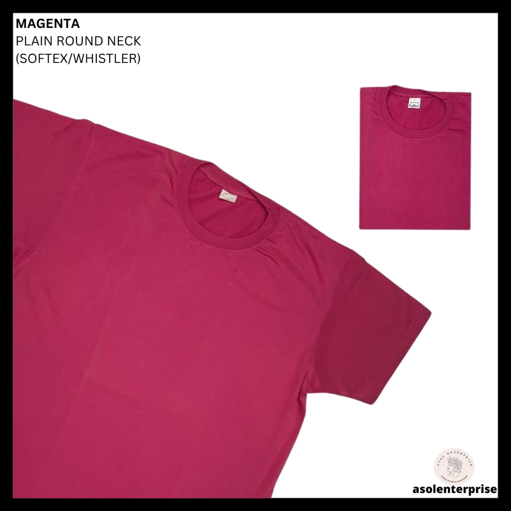 Softex Whistler Southport | ADULT | Plain Round Neck Shirt | Set 1 ...