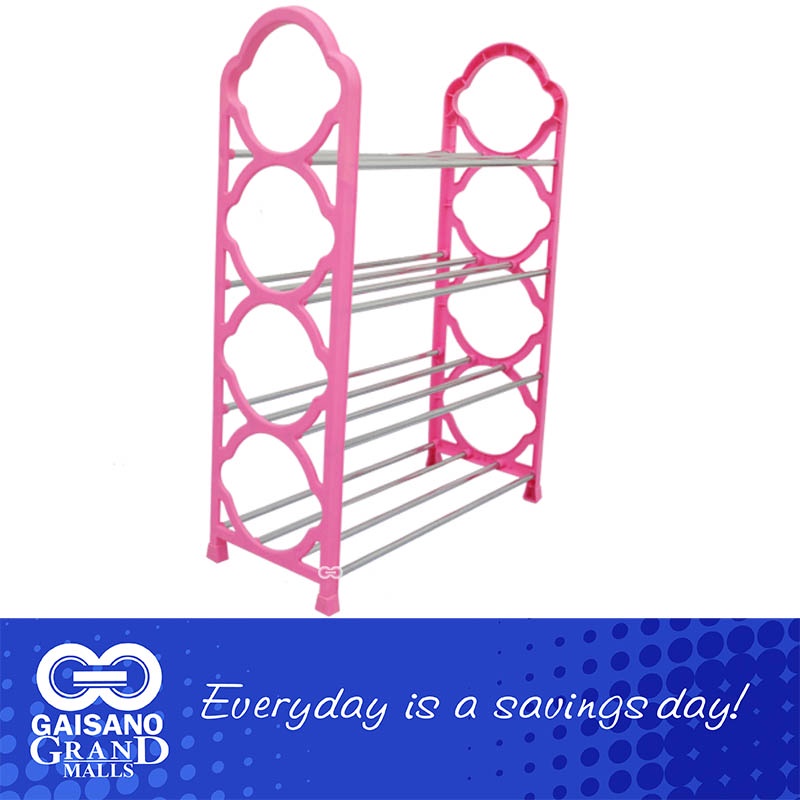Shoe Rack 4-Layer in Assorted 084 Gaisano Grand | Shopee Philippines