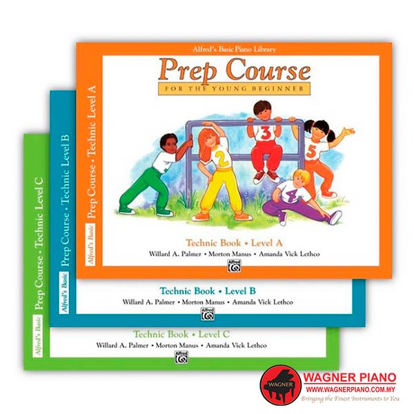 Alfred’s Basic Piano Prep Course: Technic Book (Level A / Level B ...