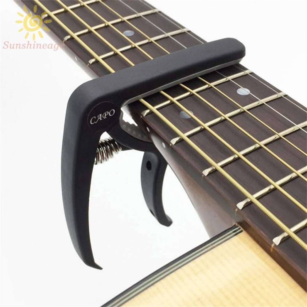 Guitar Capo Clamps Quick Release Tuning For 6 String Acoustic Electric ...