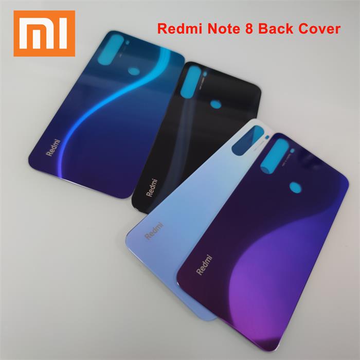 Xiaomi Redmi Note8 Note 8 Back Battery Cover Glass Rear Door Housing ...
