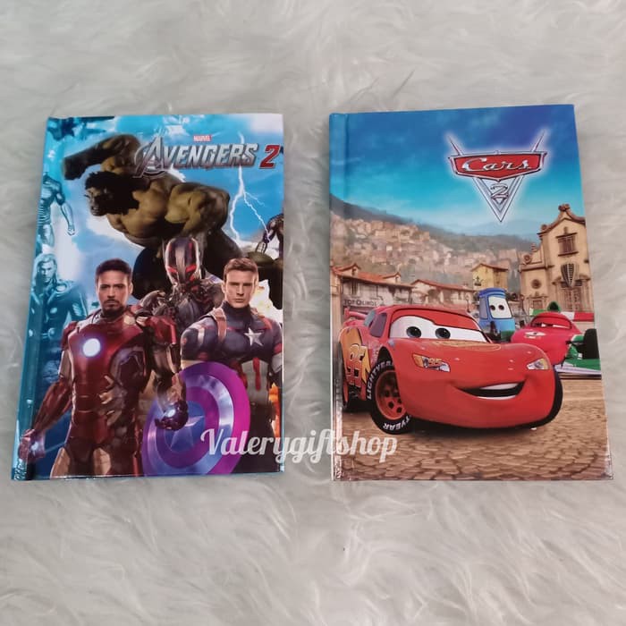 The Cars Character Children's Notebook/Superhero Avengers Avenger ...