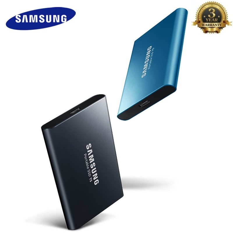 Samsung T5 Portable ssd External Solid State Drives 500GB 1TB USB 3.1 ...