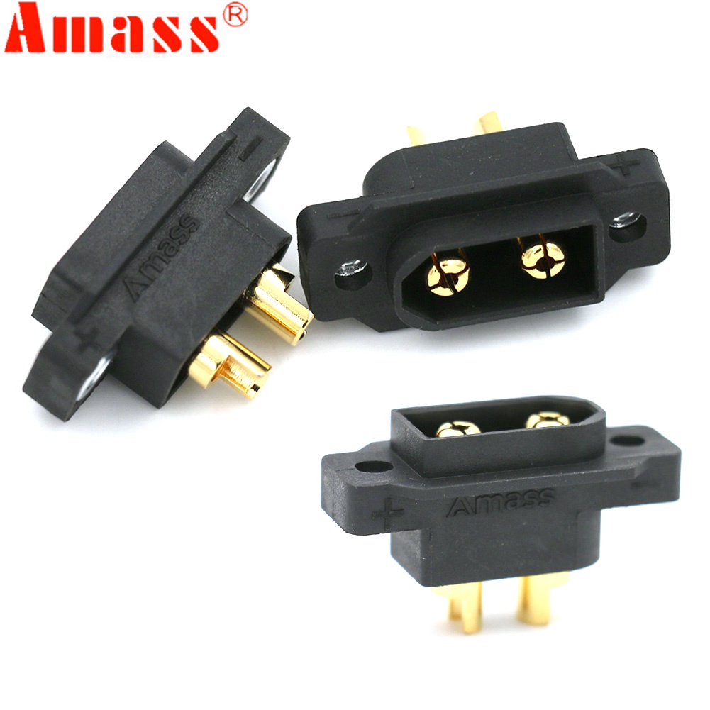 Amass XT60EW-M Mountable XT60E Male Plug Connector for RC Drone ...