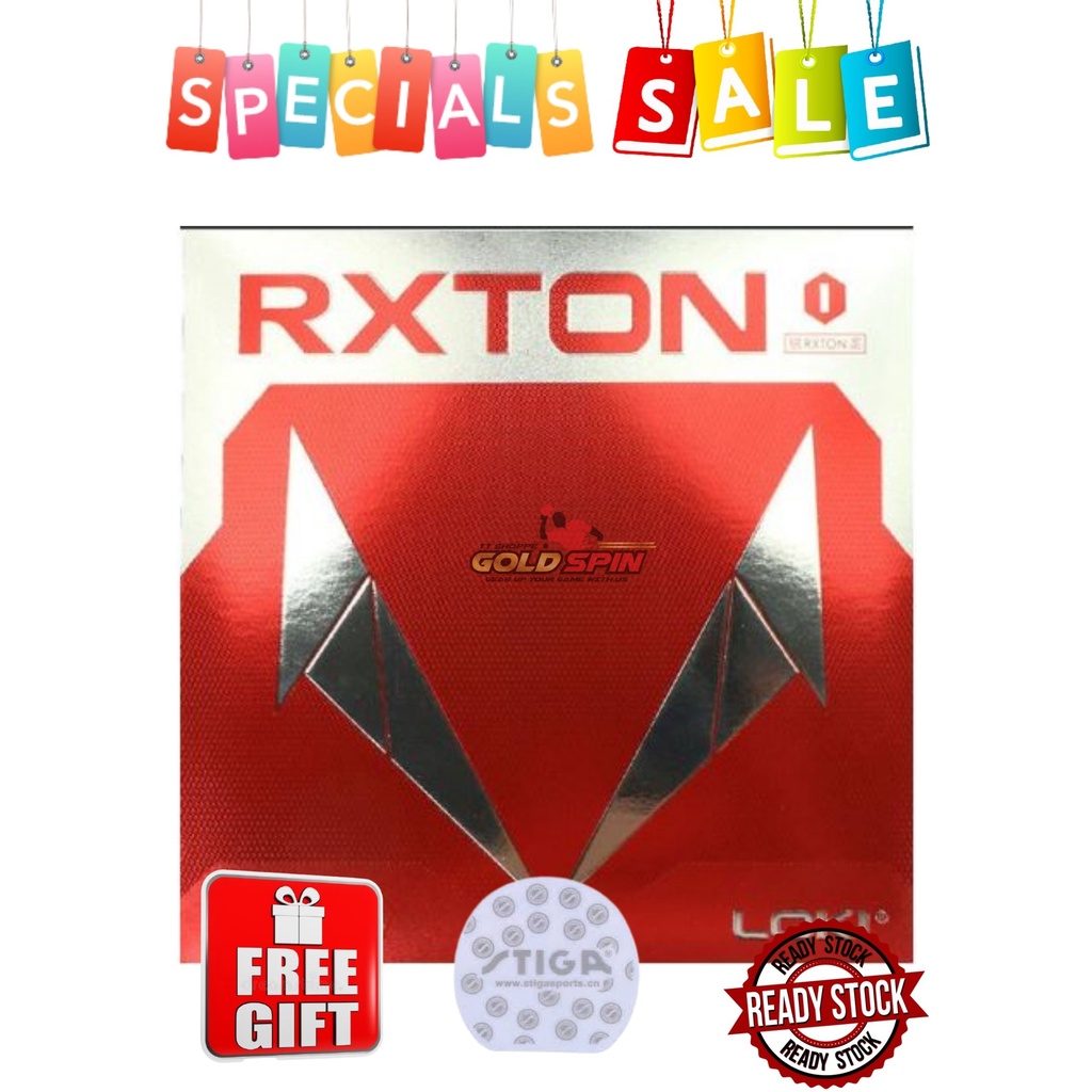 LOKI RXTON 1 PING PONG RUBBER (OFFENSIVE) | Shopee Philippines