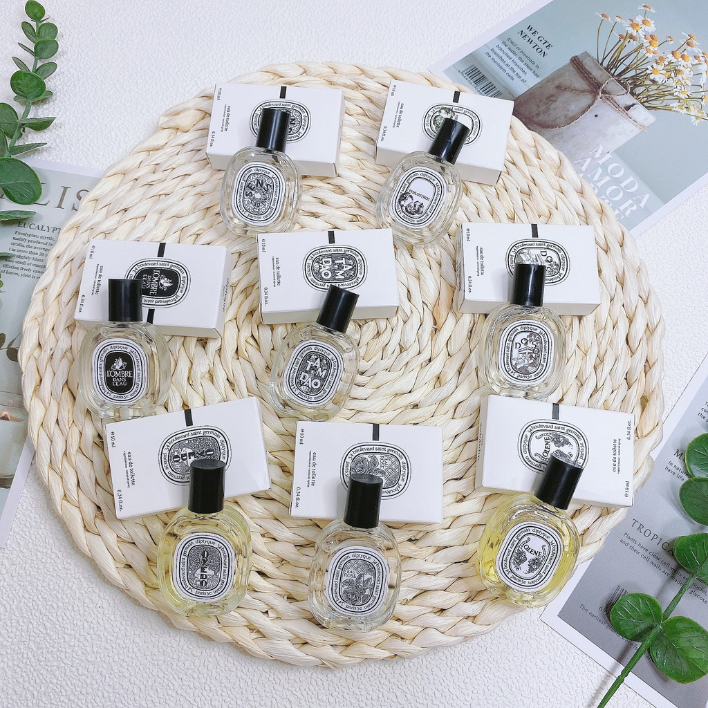 diptyque Q Perfume Sample Rose Water Toussaint Lasting Fragrance 5ml ...