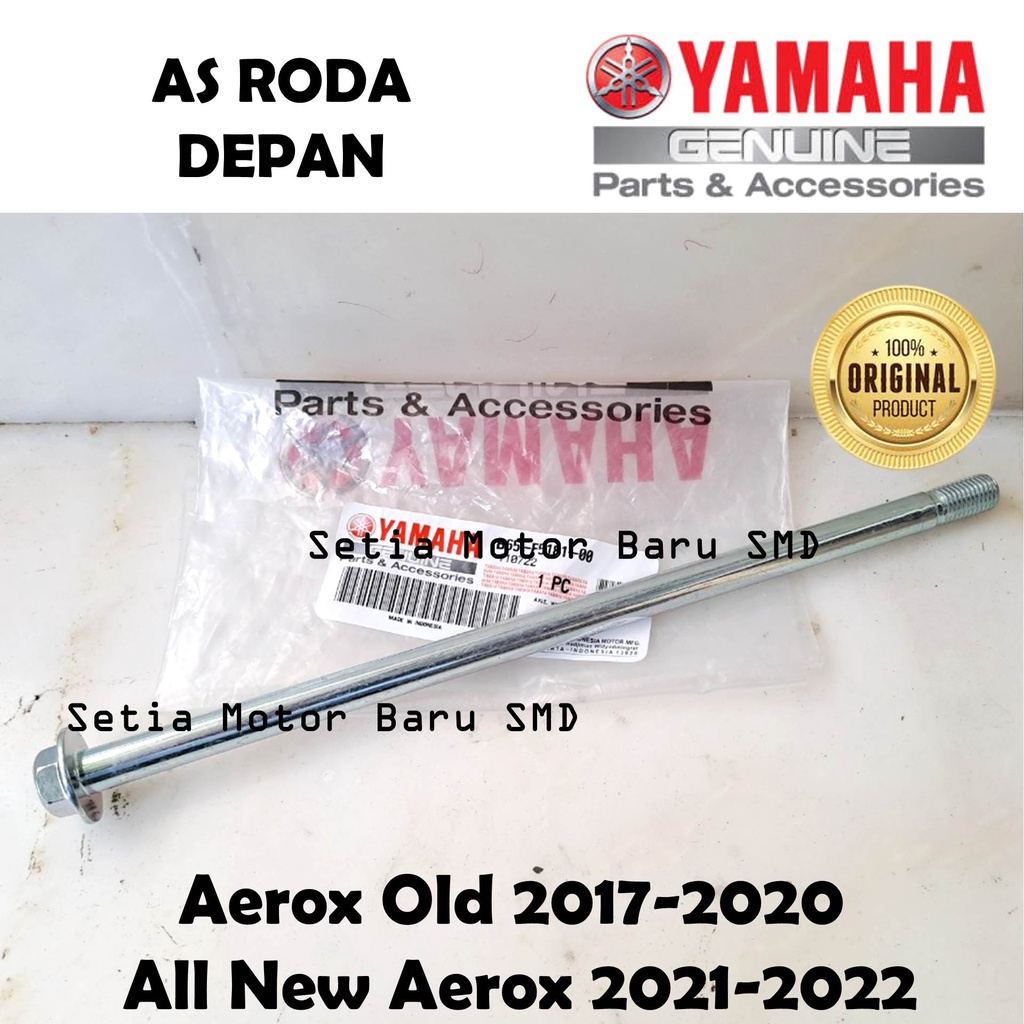 Aerox Old 155 All New Aerox 2021 Front Axle Original Yamaha | Shopee ...