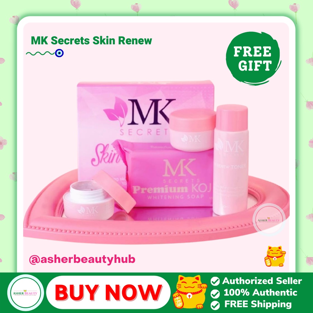 MK Secrets Skin Renew Set BEST FOR ACNE PRONE SKIN | Shopee Philippines