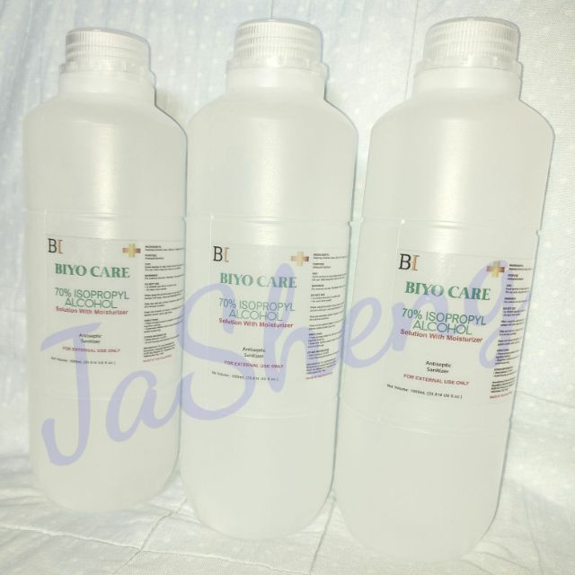 BIYO CARE ISOPROPYL ALCOHOL FOR SALE (1L) | Shopee Philippines