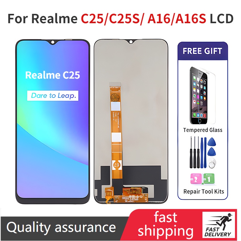 For OPPO Realme C25 C25S A16 A16S A54S A56 Narzo50A LCD touch screen digitizer | Shopee Philippines