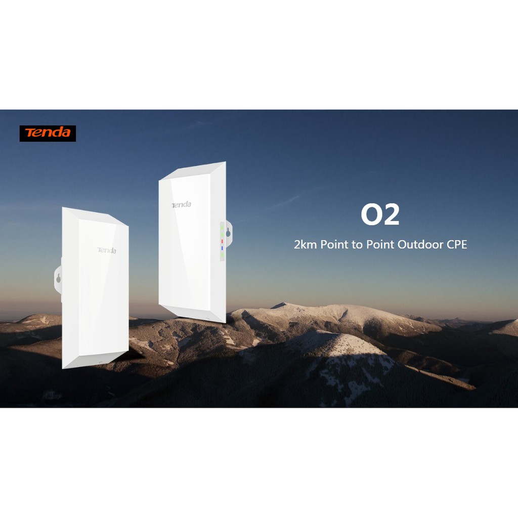 Tenda O2 / Wireless / 2km Point to Point Outdoor CPE | Shopee Philippines