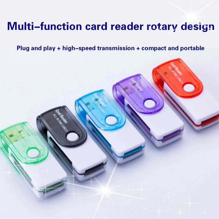 Rotary card reader multi function card reader universal multi in one ...