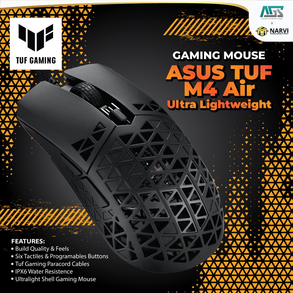 Asus TUF M4 Air Ultralight - Gaming Mouse | Shopee Philippines