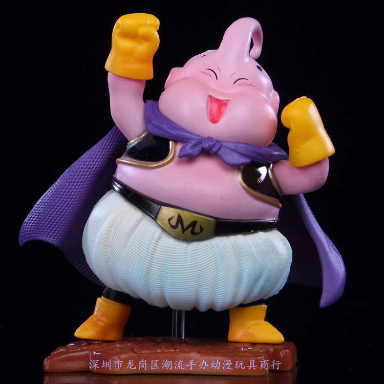 Anime figure dragon ball GK Majin mini fat Buu doll ornament model ...
