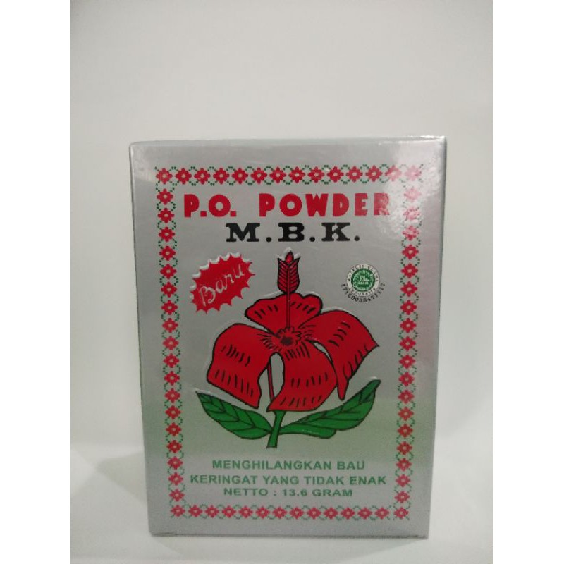 Mbk Powder Powder Silver/Super Original Box Packaging Contains 12 ...