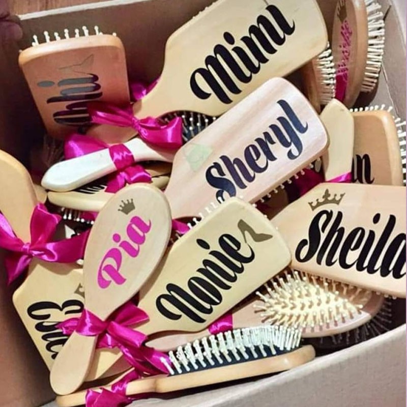 Personalized Wooden Comb | Shopee Philippines